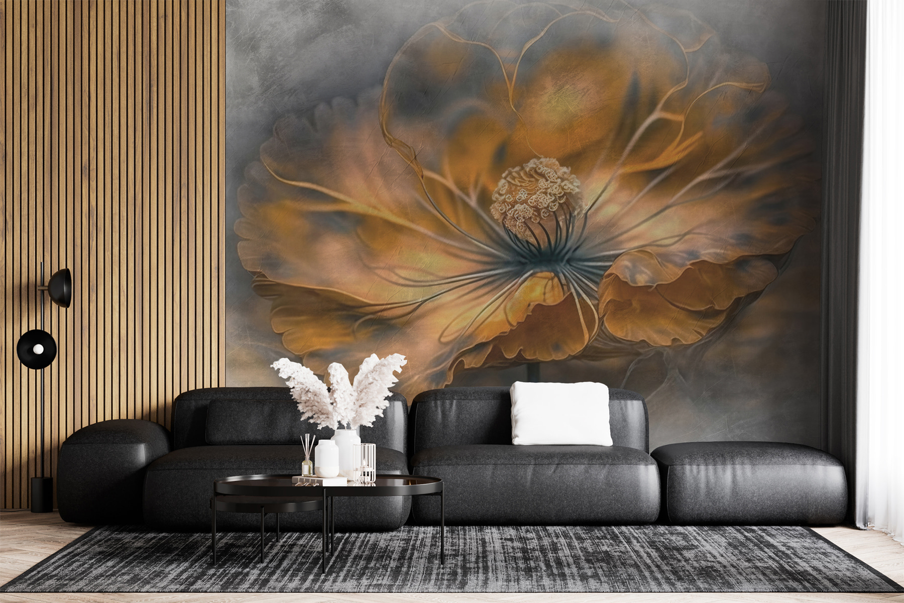 Fotomurales Flor grande № u93916 murales de pared a medida ...